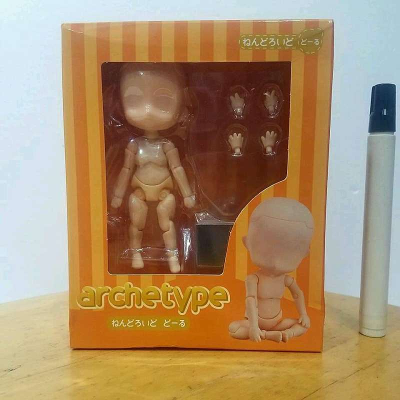 Jual Action Figure Bidy Kid Archtype Kids Obitsu Pale Oranges Body Anak ...