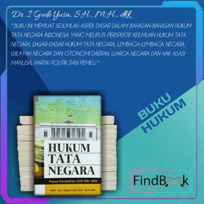 Jual Buku Hukum Hukum Tata Negara Pasca Perubahan Uud Nri 1945 Dr I Gede Yusa Sh Mh Di 