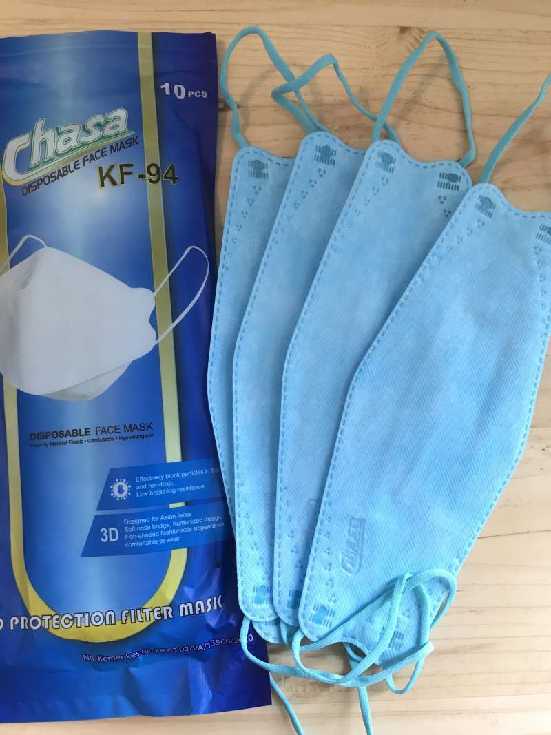 Promo Masker 3ply KF94 Convex Chasa 10 pcs Sachet Korea Evo disposable ...