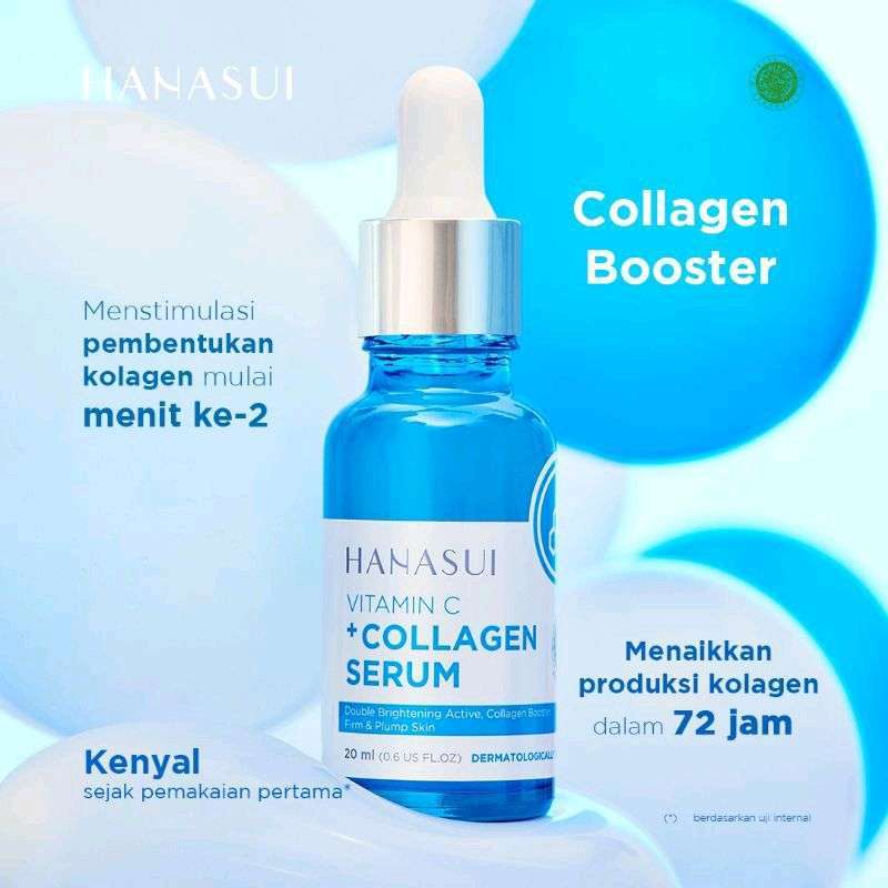 Promo HANASUI SERUM VITAMIN C & COLLAGEN 20ml Diskon 12% di Seller ...