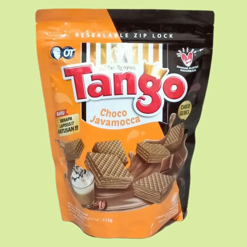 Jual 1 Pouch - Tango Choco Javamocca Wafer Bersalut 115gr di Seller ...
