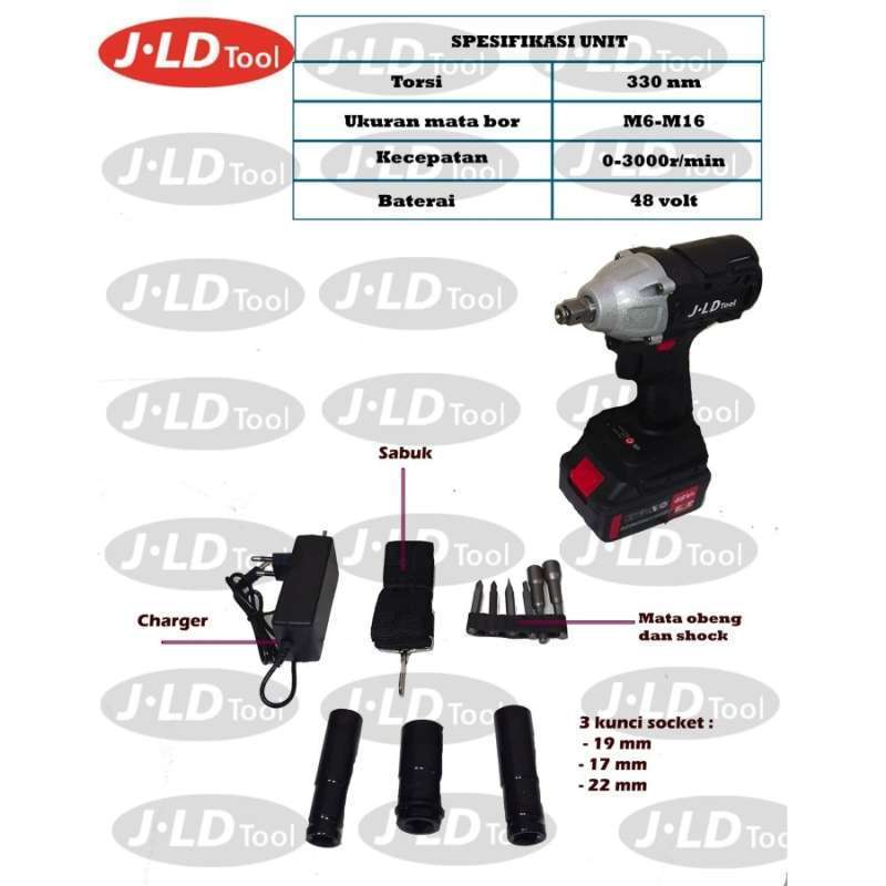 Jual CORDLESS IMPACT WRENCH 48S By JLD Tools di Seller MMTeknik ...