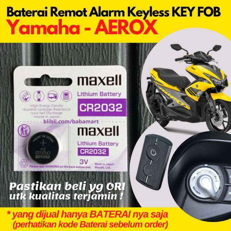 Jual Baterai Remote Motor Aerox Terbaru Dengan Harga Termurah Di 2024 ...