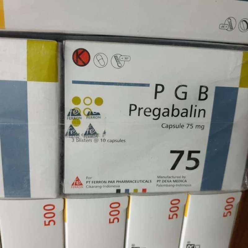 Jual original Pgb- Pregabalin-75 Ori Box Isi 30 Kapsul di Seller Link ...