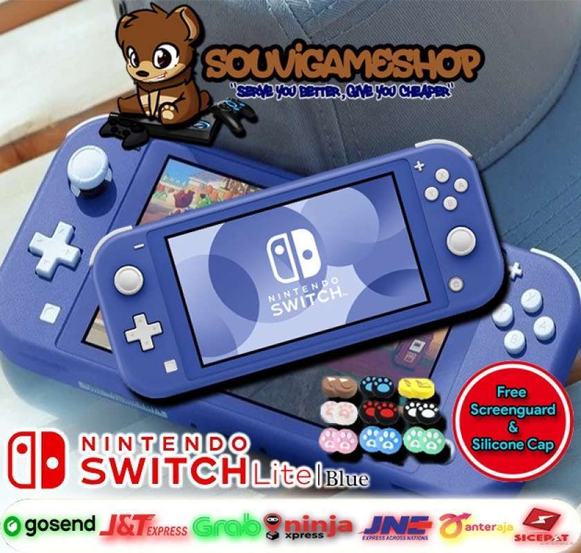 Jual Nintendo Switch Lite Console Cool Blue Reg SG di Seller ...