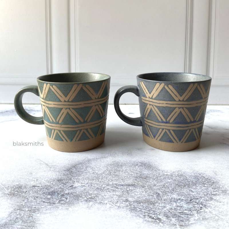 Jual COFFEE CUP CERAMIC / TEA CUP POTTERY / GELAS TEH / CANGKIR KOPI ...