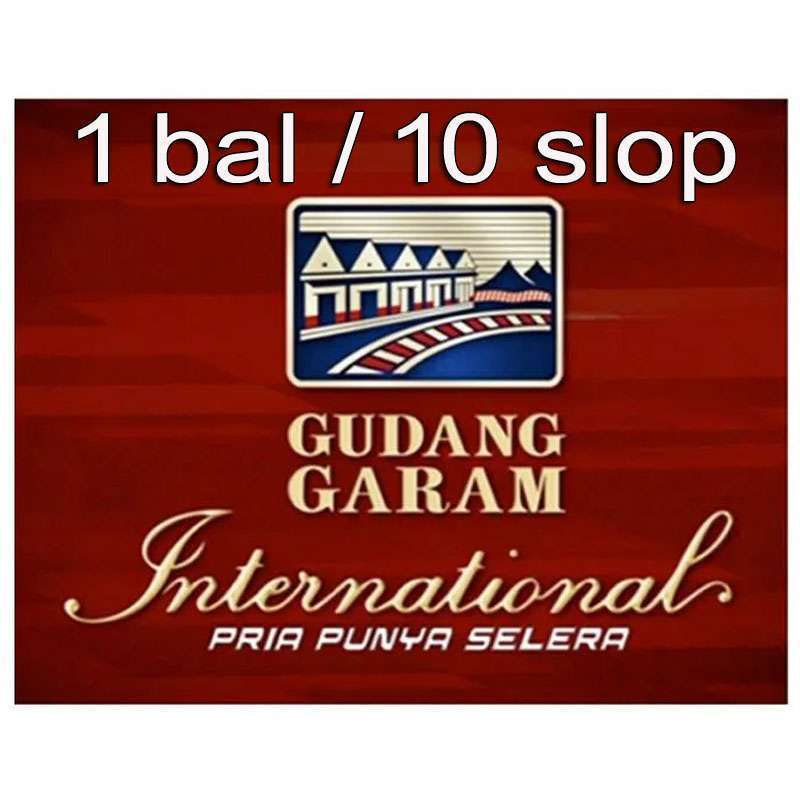 Jual rokok GUDANG GARAM FILTER INTERNATIONAL 12 [1 Bal / 10 Slop] di ...