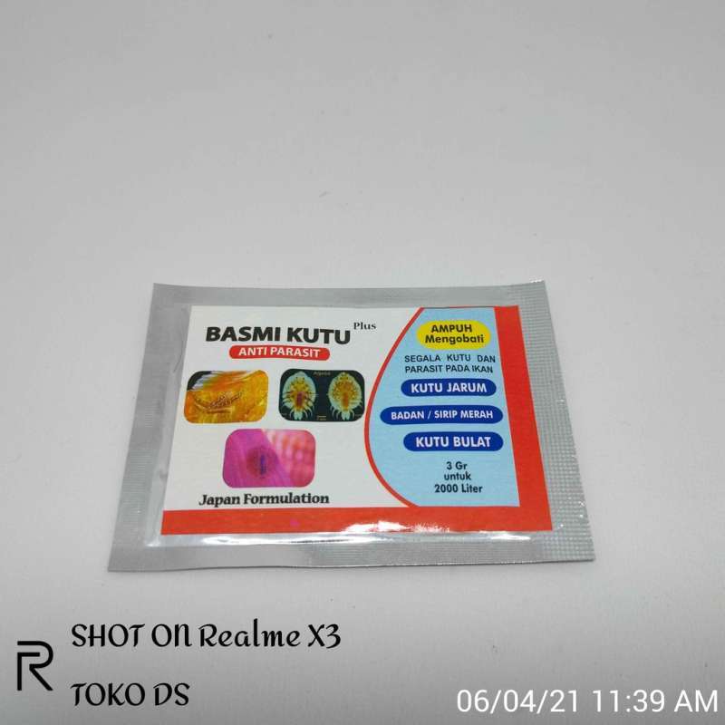 Jual Basmi Kutu Ikan - Ampuh Basmi Kutu Jarum Ikan Sirip Merah Kutu ...