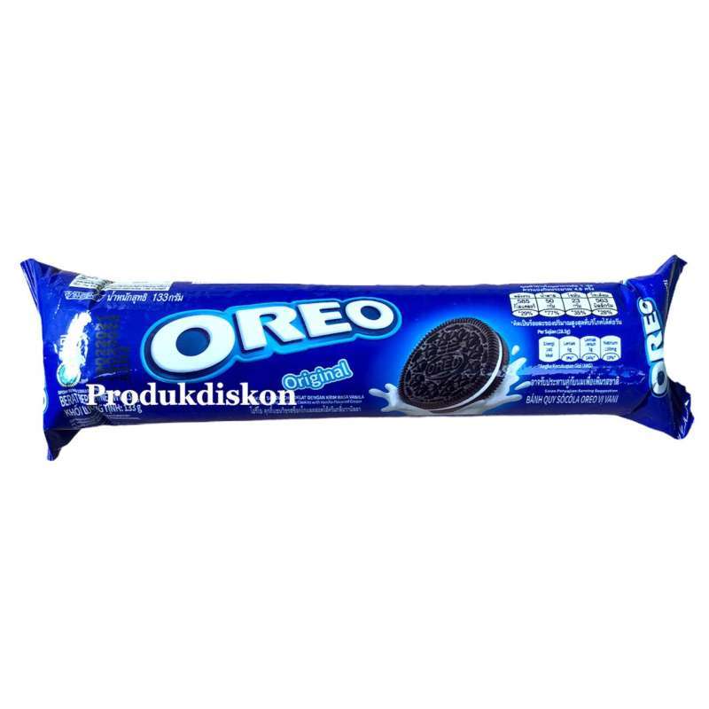 Promo Oreo Biskuit 133gr Original - Makanan Diskon 13% di Seller ...