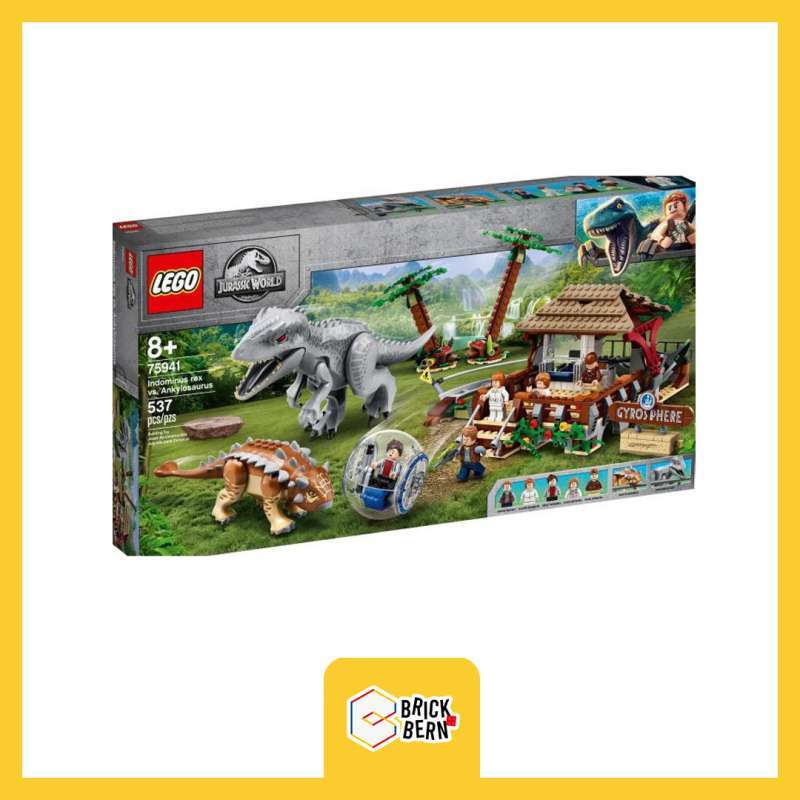 Jual Lego Jurassic World 75941 Indominus rex vs Ankylosaurus di Seller ...
