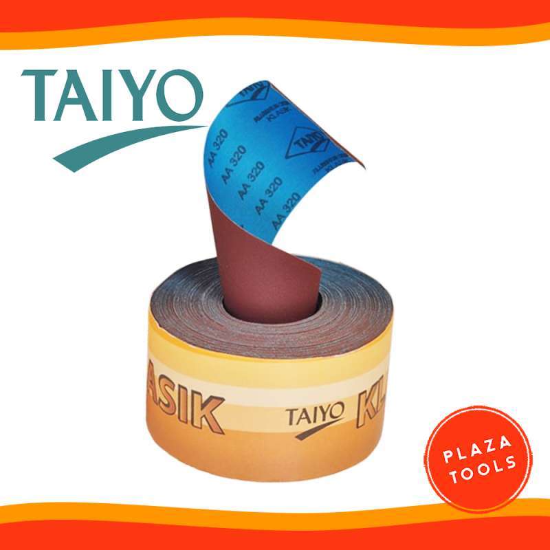 Jual Amplas Roll Meteran Tangan Grit 80-4000 Taiyo Klasik Sand Paper ...