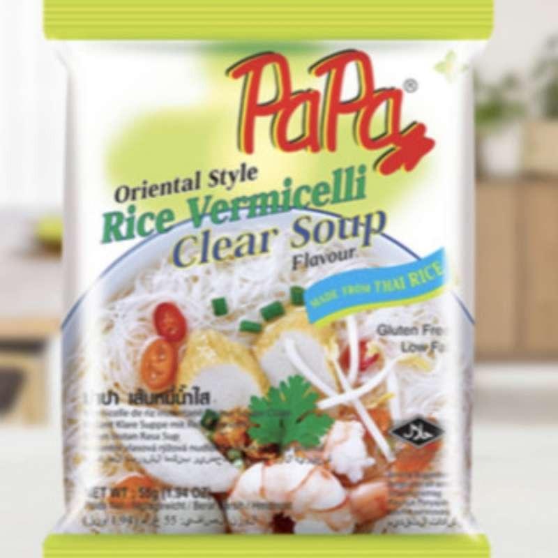 Jual Papa Rice Vermicelli Clear Soup / Papa Oriental Style Clear Soup ...