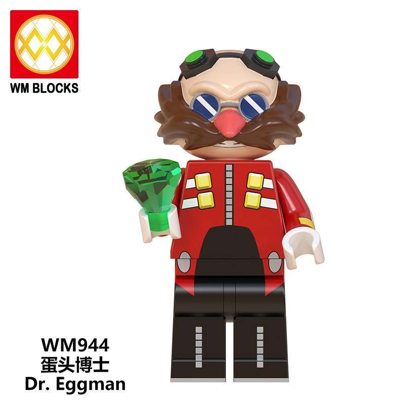 Jual Wm944 - Dr Eggman Sonic The Hedgehog Lego Minifigure Brick Wm6087 ...