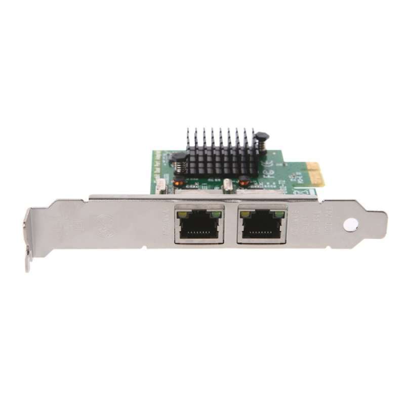 Promo Dual-Port PCI-E X1 Gigabit Ethernet Network Card 10-100-1000Mbps Diskon 2% di Seller ...