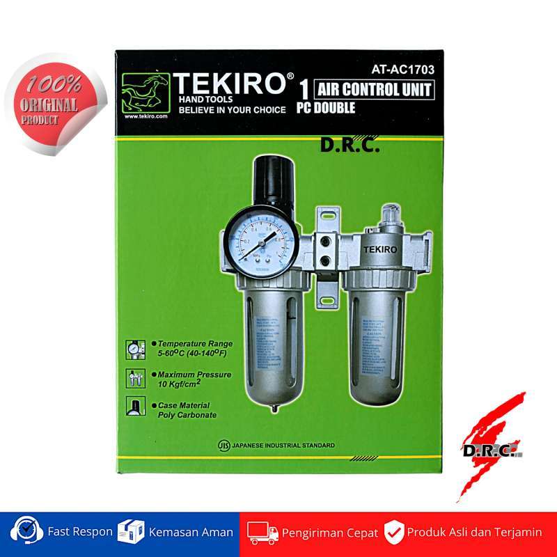 Promo Tekiro Double Air Filter Regulator - Filter Udara Kompresor ...