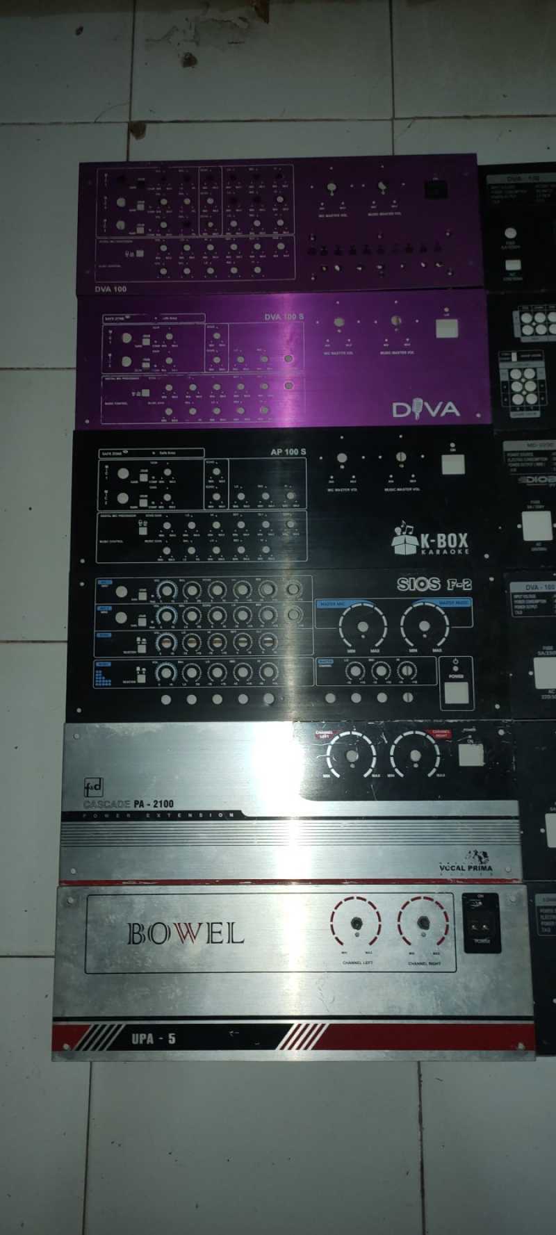 Jual Panel Power Amplifier Panel Depan Di Seller Harald Store ...