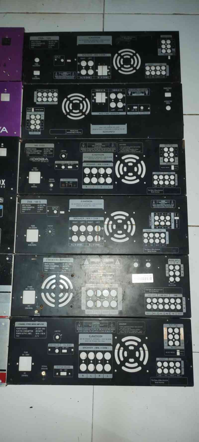 Jual Panel Power Amplifier Panel Depan Di Seller Harald Store ...