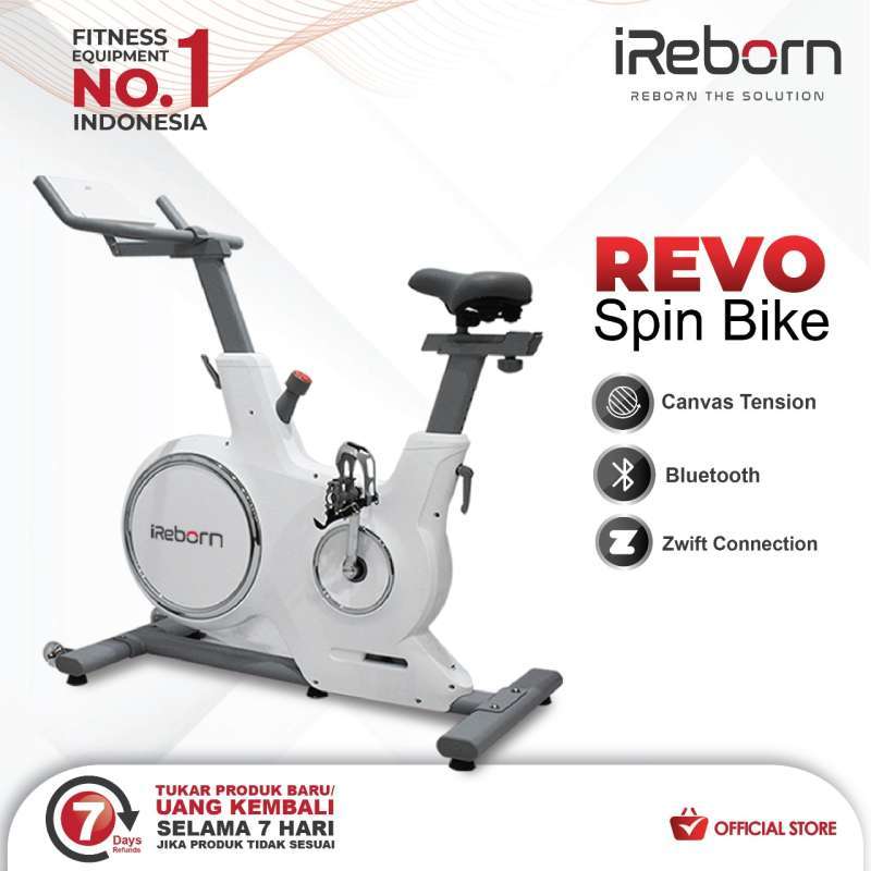Promo Alat Fitness Sepeda Statis Magnetic Spin Bike Ireborn Revo Diskon ...