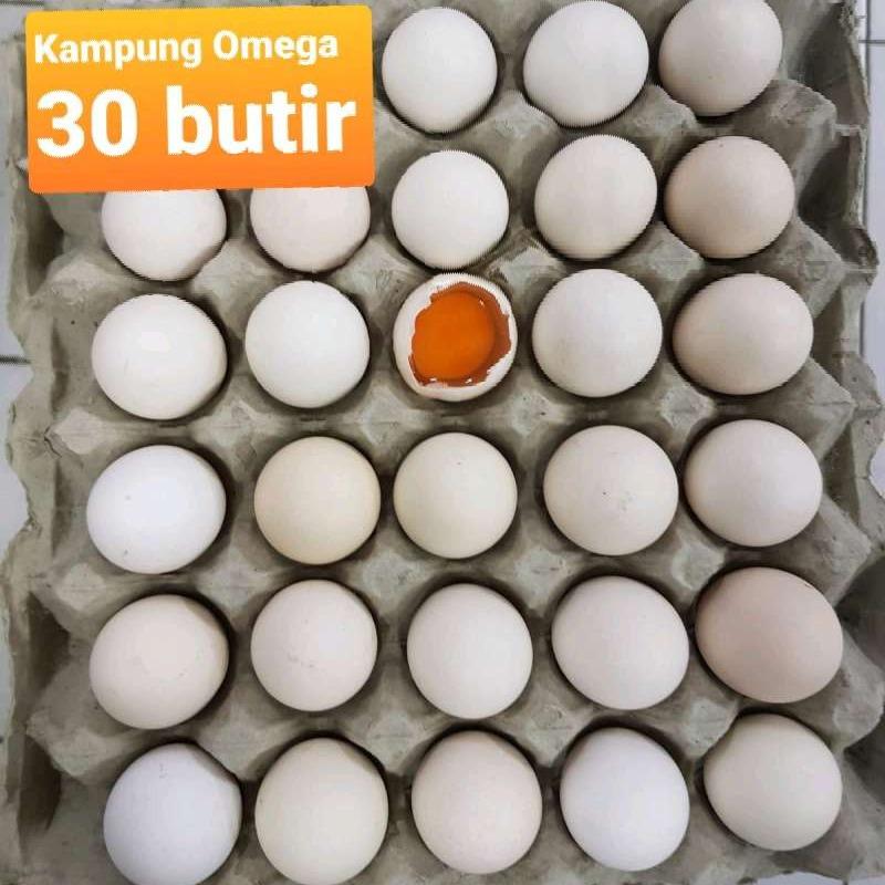 Promo Agan Telur Telur Kampung Omega Isi 30 Butir Halal Diskon 27% Di ...