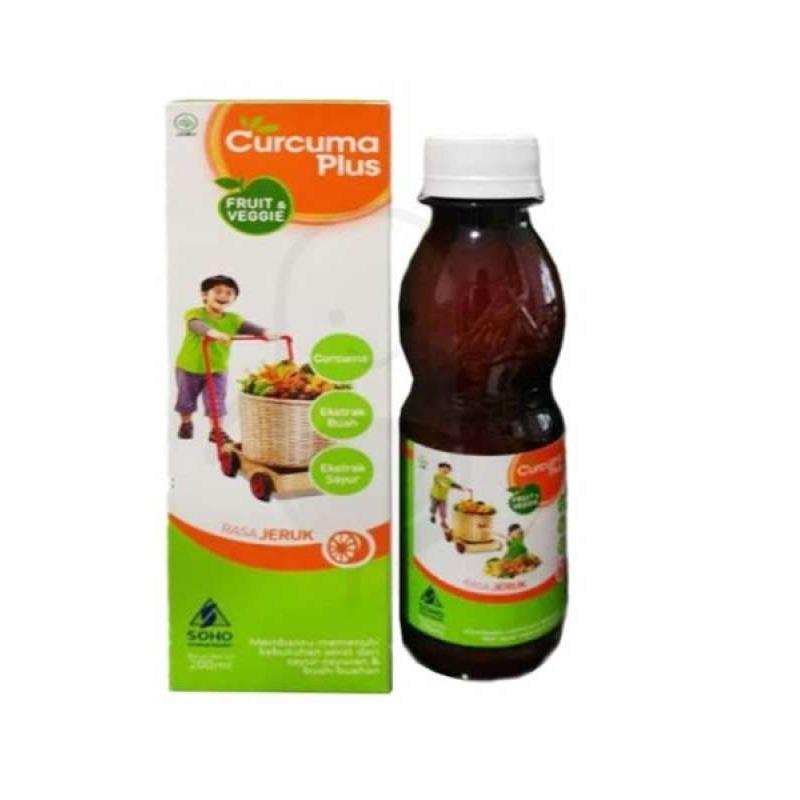 Jual Curcuma plus fruitVeggie jeruk 200ml di Seller Farmers Market ...
