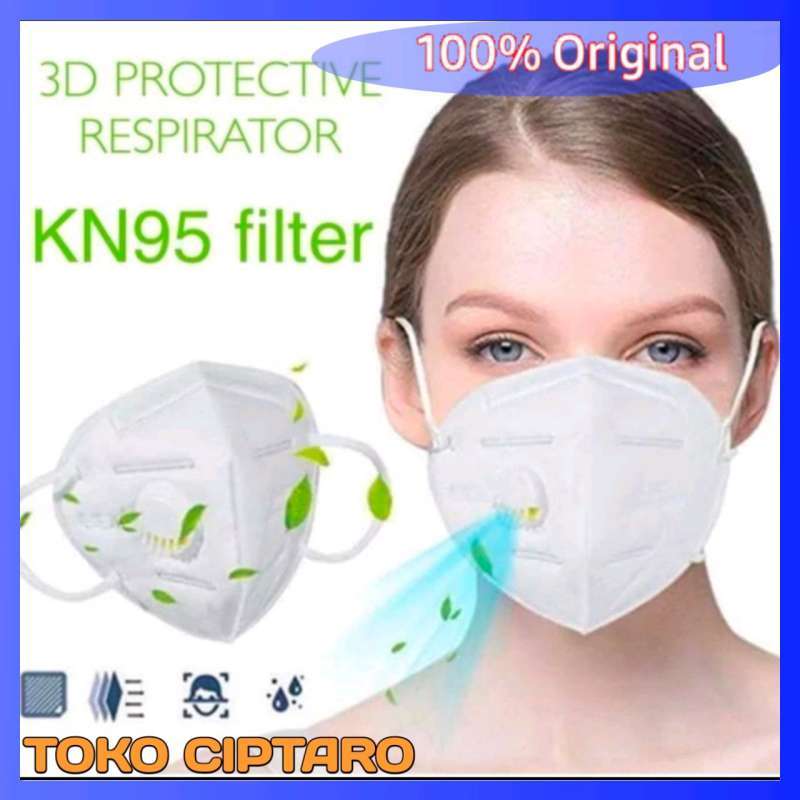 Jual Masker KN95 Dengan Respirator Ventilator di Seller Toko Ciptaro ...