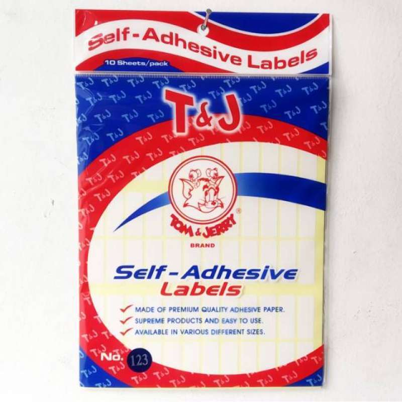 Jual Label Tom And Jerry No.123 di Seller WIKI STATIONERY - WIKI ...