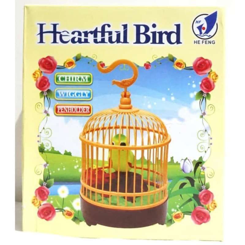 Jual Heartful Bird - Mainan Burung Dalam Sangkar Mini Di Seller Laiqa ...