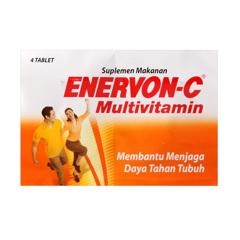 Jual Enervon C Multivitamin [1 Amplop/ 4 Tablet] di Seller bursa audio ...
