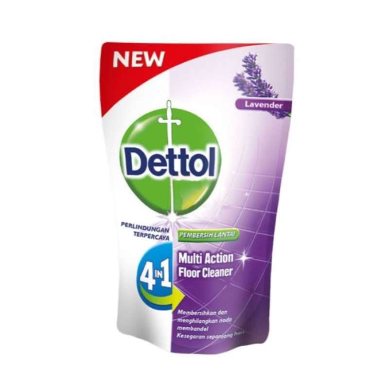 Jual Dettol Floor Cleaner Lavender [1 Pouch X 700 Ml] Di Seller Farmers ...