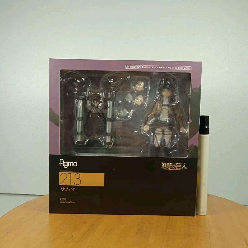 Jual Mainan Figma Action Figure Figma Recast 213 Levy Attack On Titan ...