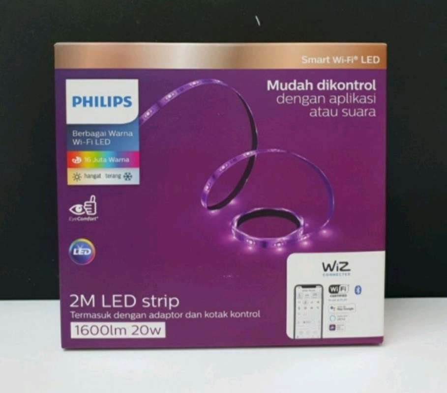 Jual led rgb strip smart phillips 20Watt 2M di Seller CVSATUEMPATDUA ...