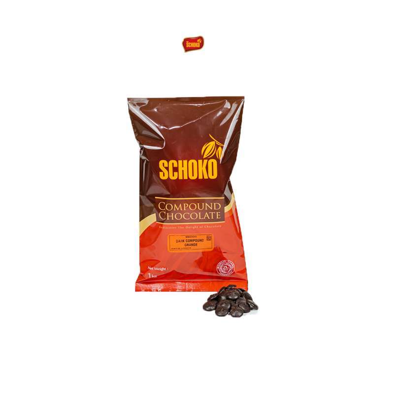 Promo SCHOKO Dark Compound Chocolate Coin - 1 Kg / Coklat Bentuk Koin ...