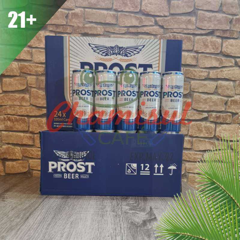 Jual PROST Lager Beer Can 320 ml x 24 kaleng / Carton di Seller ...