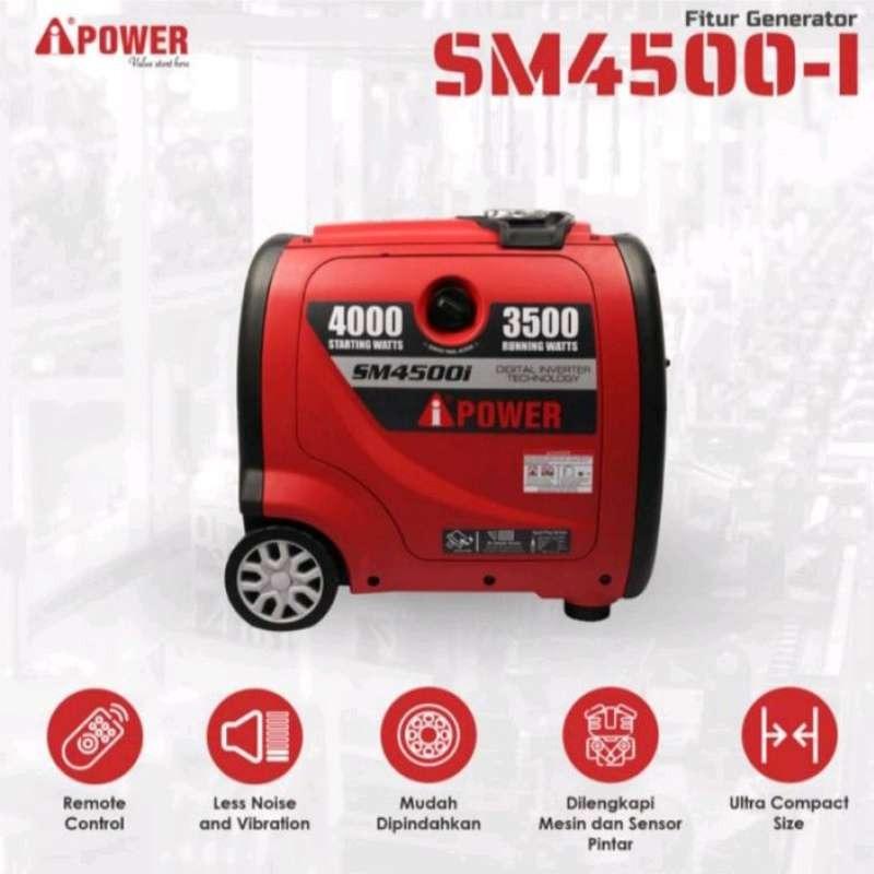 Jual Inverter Generator/smart Generator/genset Silent Aipower Sm4500i ...