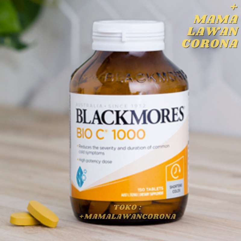 Jual BLACKMORES Bio C 1000 mg 150 Tablet Original AUSTRALIA Vitamin C ...