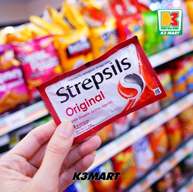 Jual Permen Strepsils Original Sachet di Seller K3MART - Silalas, Kota ...