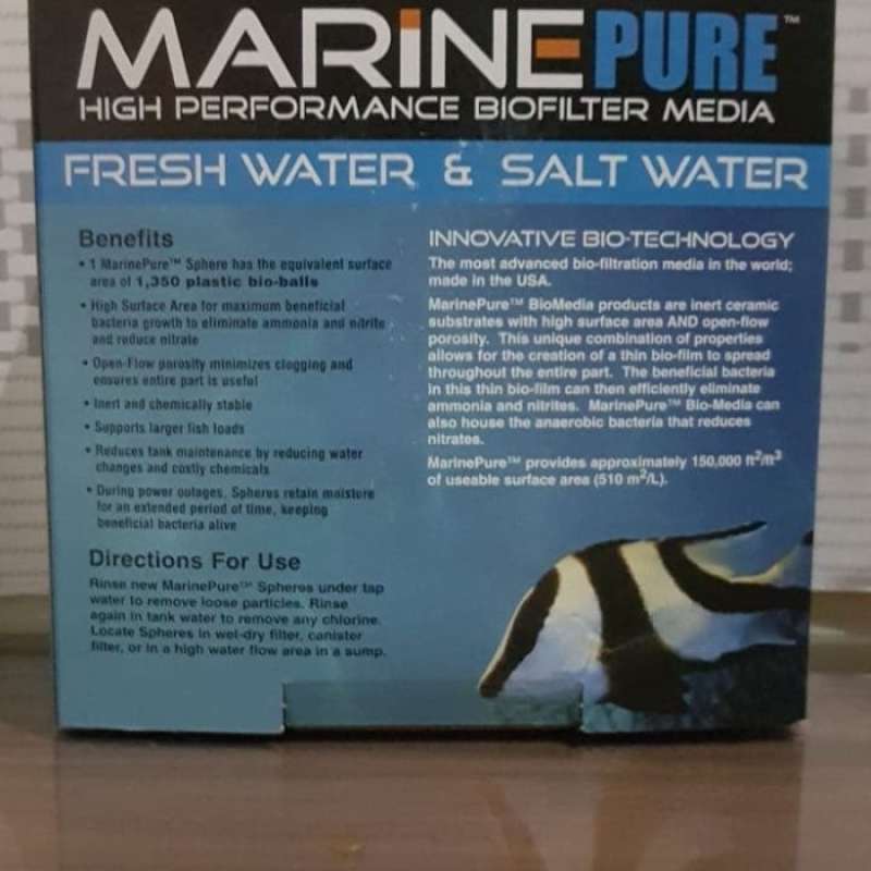 Jual marine pure high performance media filter 1gallon 1.5 sphere di ...