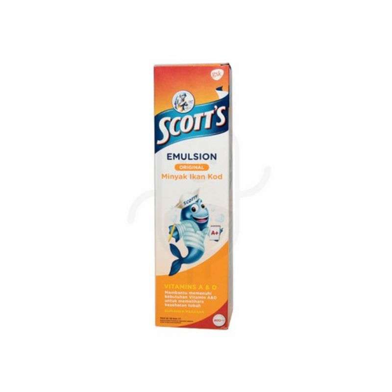 Jual SCOTT'S EMULSION ORIGINAL SIRUP 400 ML di Seller Apotek MOSE ...