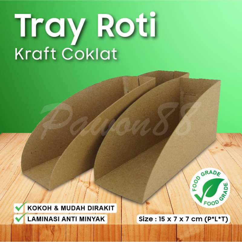 Jual Tray Toast - Tray Roti Bakar - Tray Roti Panggang - KRAFT COKLAT ...