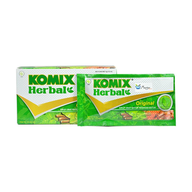 Jual Komix Herbal Obat Batuk [6 Sachet/ Original] Di Seller Apotek ...