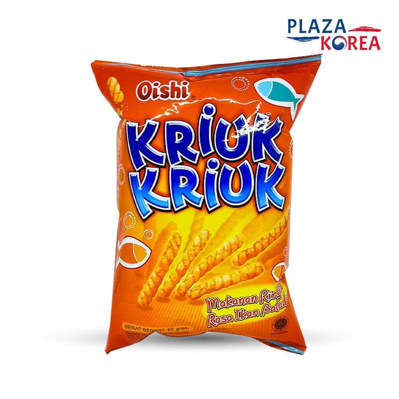 Jual OISHI KRIUK KRIUK SNACK 70 GRAM - CEMILAN CIKI RASA IKAN BALADO di ...