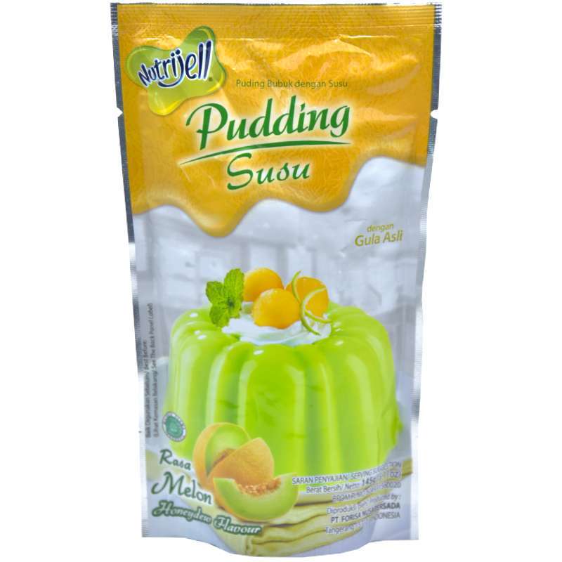 Jual Nutrijell Pudding Susu Rasa Melon 145g di Seller Alfamart Click ...
