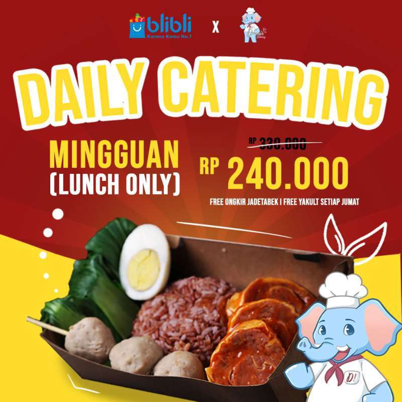 Ketahui Rekomendasi Catering Makanan Sehat dan Nikmat - Blibli Friends