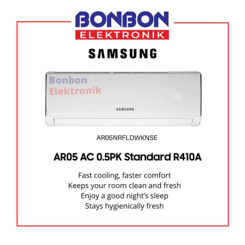 Jual Samsung AC 0.5PK AR05NRFLDWKNSE / 1/2PK AR 05 NRFLDWKN AR05 di ...