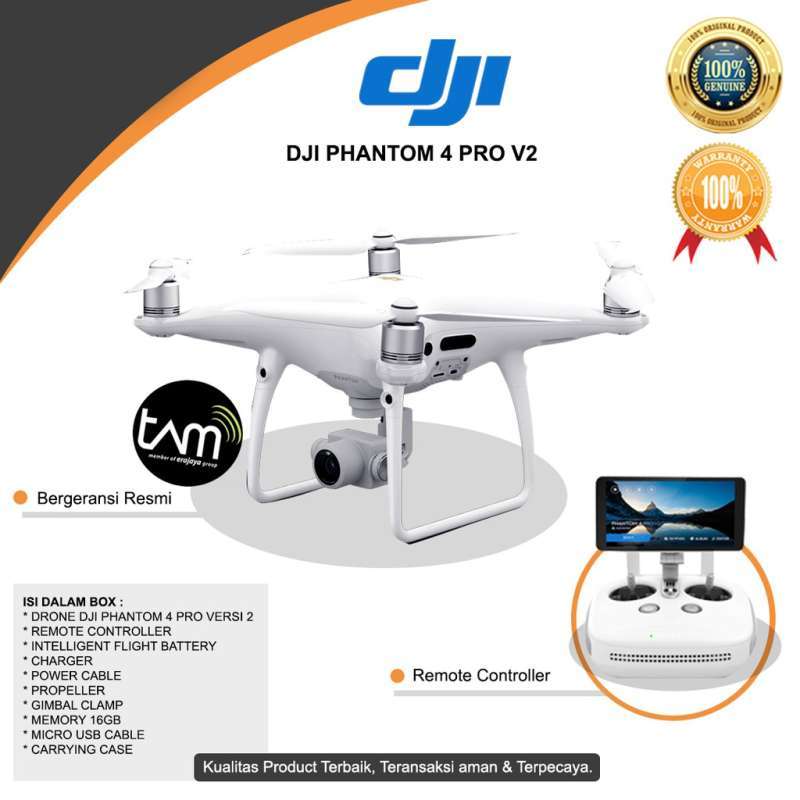 Jual Dji Phantom 4 Pro Plus V2 With Lcd 5.5inch - Dji P4 Pro Plus V2.0 ...