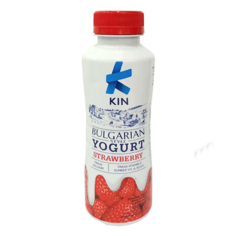 Jual Kin Bulgarian Yogurt 200ml - Strawberry | Bulgarian Yogurt ...