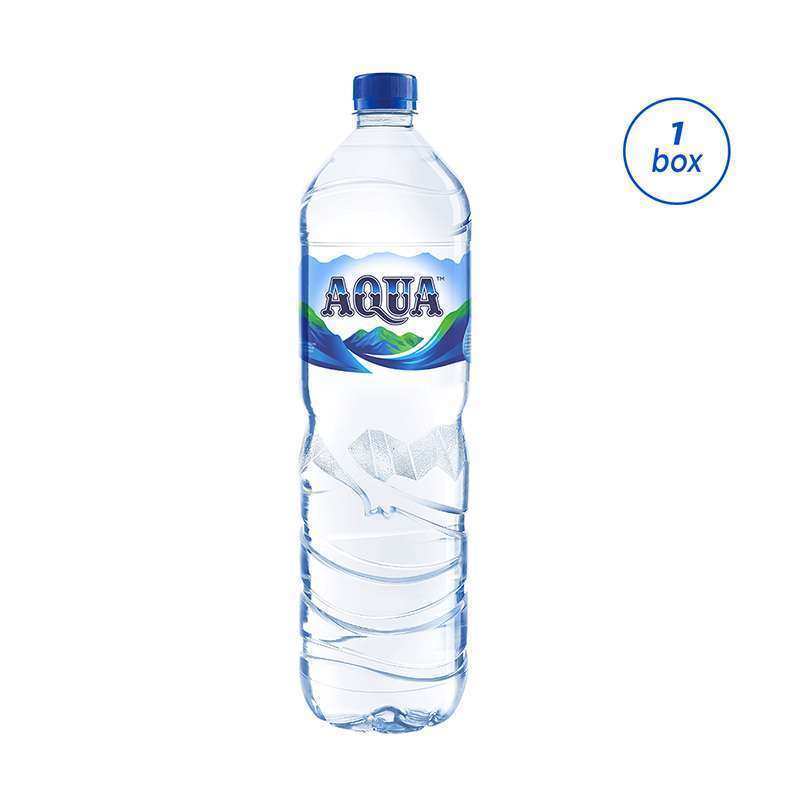 Jual Aqua Botol Air Mineral Kemasan [1500 mL/ 12 Botol] di Seller Toko ...
