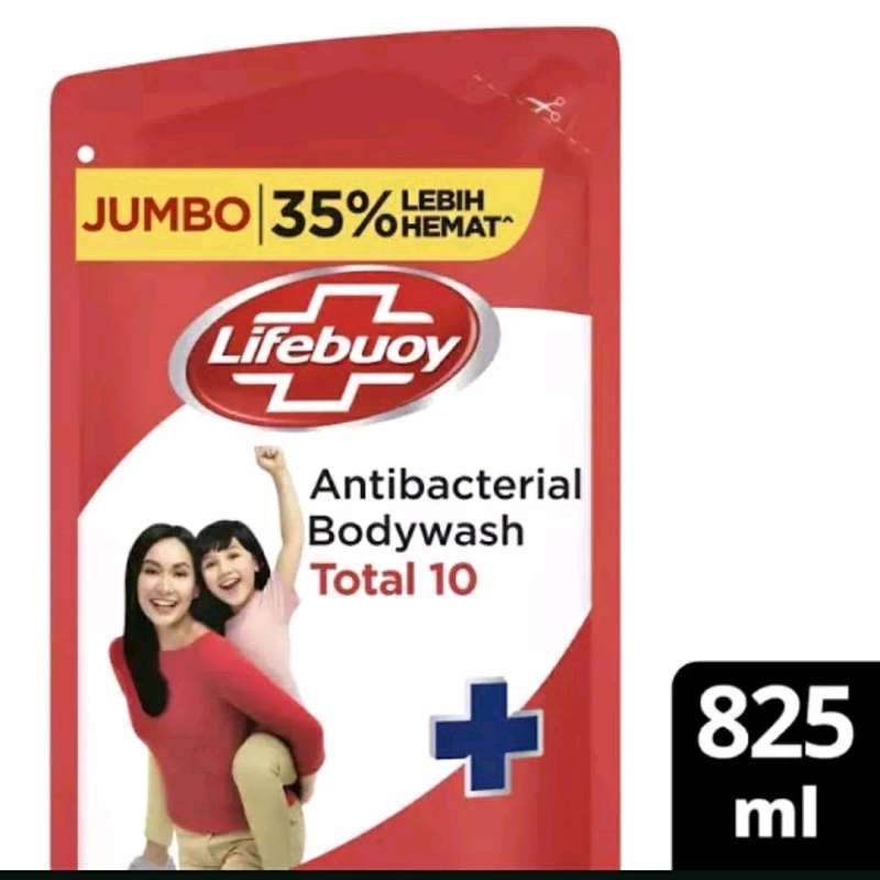 Jual Lifebuoy Merah Refill - 900 ML 35% Lebih Hemat / Sabun Mandi Cair ...