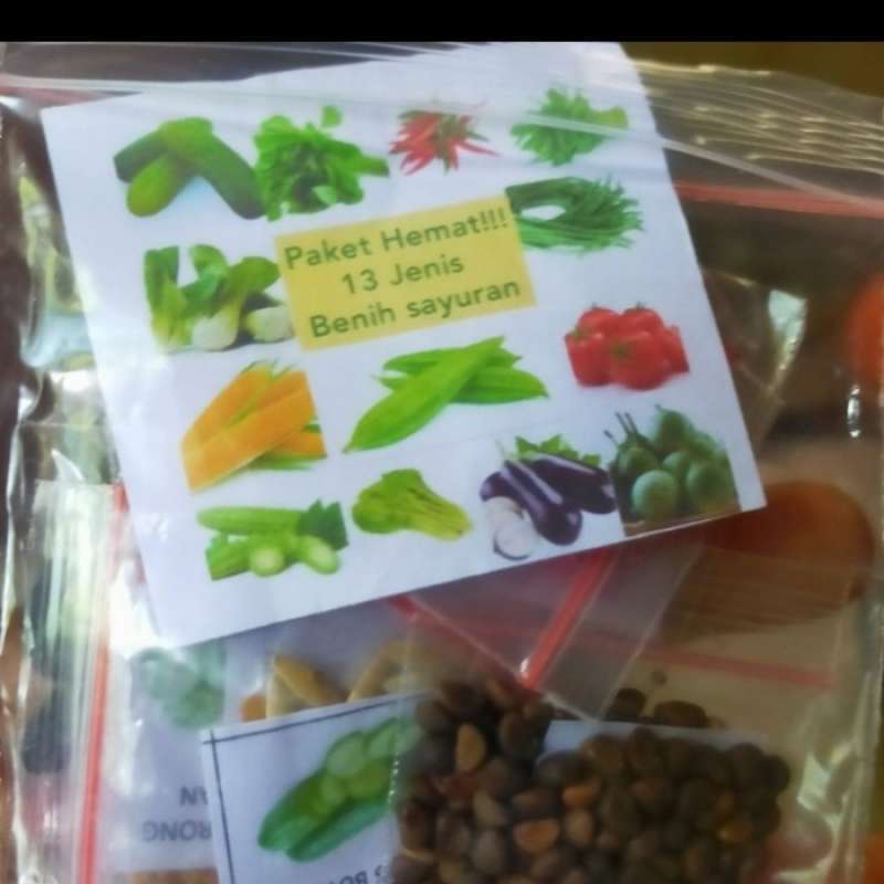 Jual Paket hemat!!! Benih sayuran 13 jenis bibit sayur dan buah di ... Jual Paket hemat!!! Benih sayuran 13 jenis bibit sayur dan buah di ...