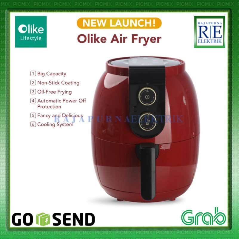 Jual Olike Air Fryer ORIGINAL 3.5L pengoreng tanpa minyak - Garansi Resmi di Seller Rajapurna ...